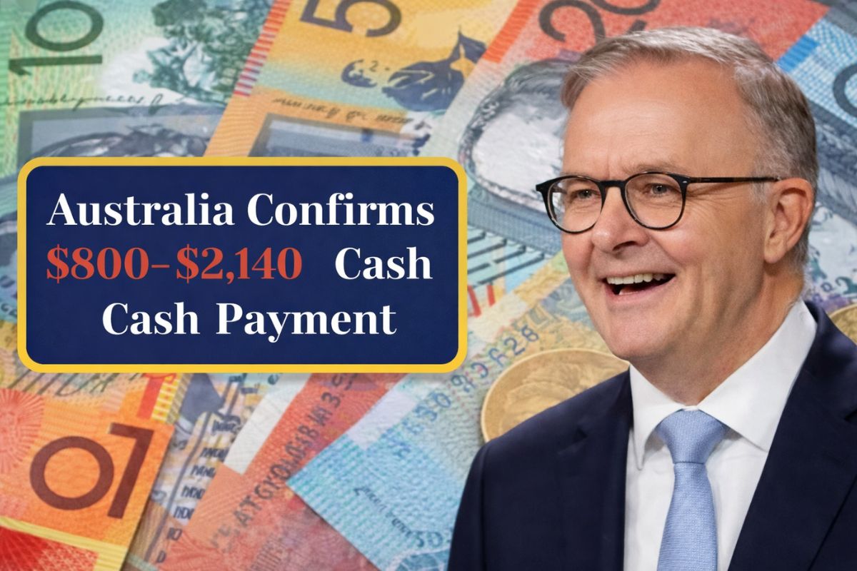 Australia Confirms $800–$2,140 Cash Payment for 2026: Major Cost-of ...